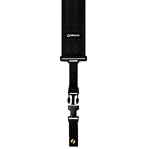 DiMarzio 3" Clip Lock Nylon Black Guitar Strap