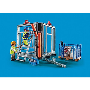 Playmobil RC Crane with Building Section