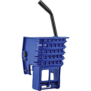 Global Industrial Mop Bucket And Wringer Combo with Side Press, Blue