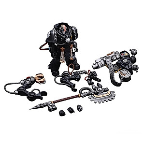 HiPlay JoyToy Warhammer 40K Collectible Figure: Iron Hands lron Father Feirros 1:18 Scale Action Figures JT7530 (Feirros)