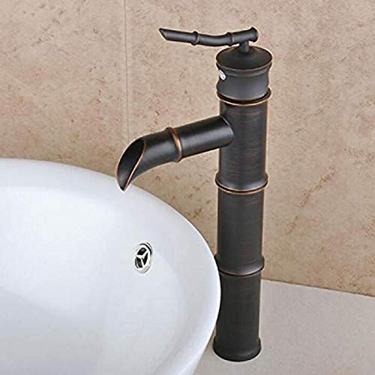 XVEPTKLQ Faucet Kitchen Black Bath Mixer Faucet Lever Wash Basin Sink Water Tap Bathroom Hotel Kitchen Bar Brass Mixer