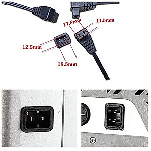 HangTon Automotive Car Cooler Fridge Warmer DC Power Cord for Coleman Euhomy Alpicool Bodega Dometic indelB Mobicool with on/Off Switch 3m