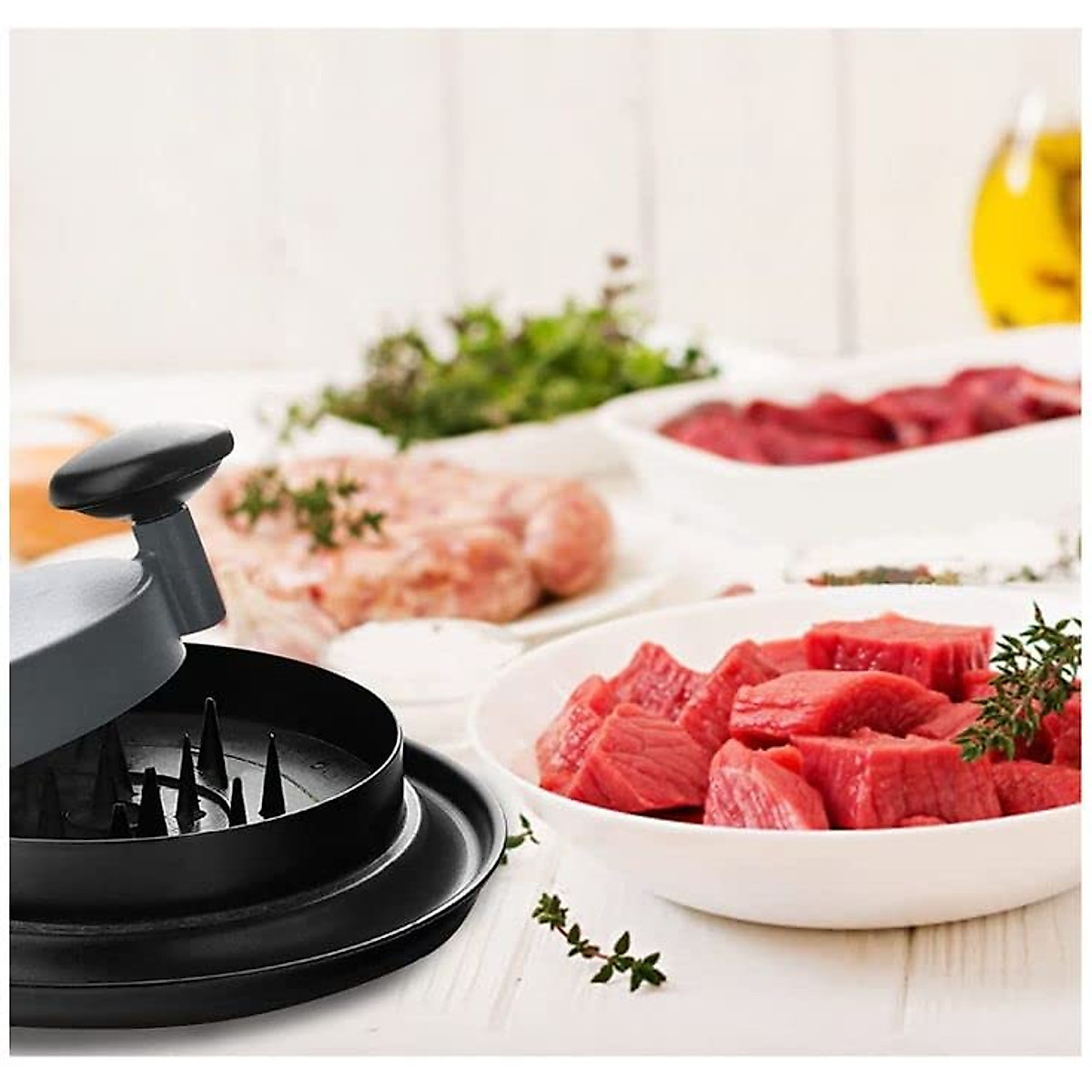 Chicken Shredder, Large Meat and Beef Mincing Machine, Pro Chicken Breast Shredder, Alternative to Bear Claws with Handles and Non-Skid Base Suitable for Pulled Pork, Beef and Chicken Shredder Tool