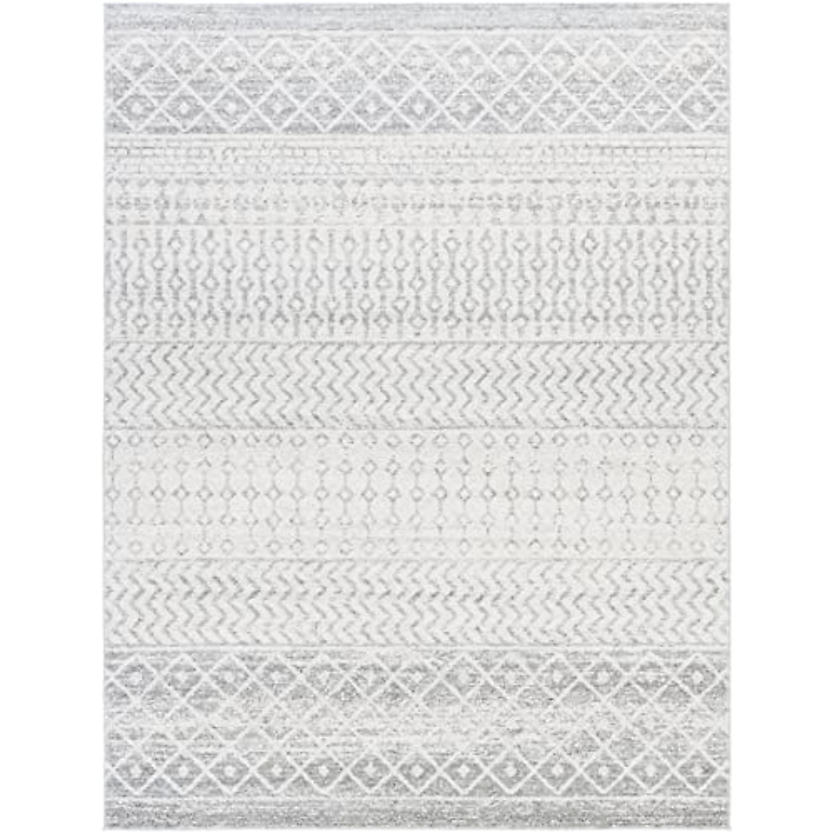 Artistic Weavers Chester Boho Moroccan Area Rug,7'10" x 11',Grey