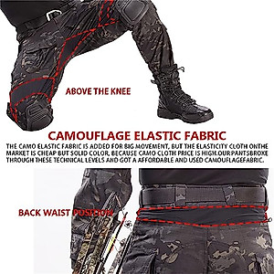 Men Combat Tactical Trousers Fishing Swat Soldiers Hunting Equipment Army Camo1 Pants Gray XXL