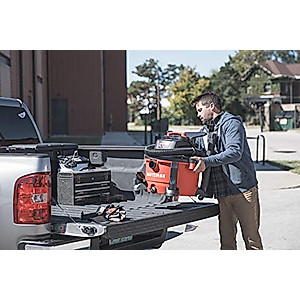 CMXEVBE17594 CRAFTSMAN 17594 12 Gallon 6 Peak HP Wet/Dry Vac, Portable Shop Vacuum with Attachments Red and Black