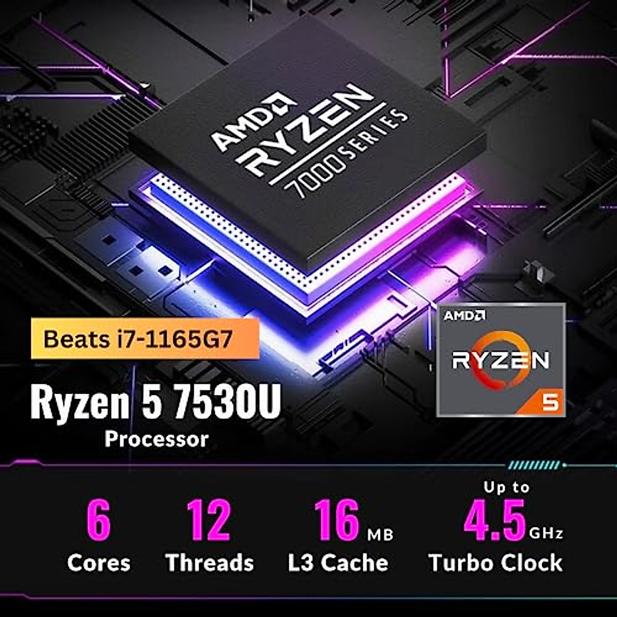 HP Touchscreen Laptop, 17.3" HD+ Touchscreen Display, AMD Ryzen 5 7530U Processor (Beats i7-1165G7, 6 Cores, 12 Threads), 32GB RAM - 1TB SSD, w/Stylus, Wi-Fi 6, Webcam, HDMI, Windows 11 Home, Silver