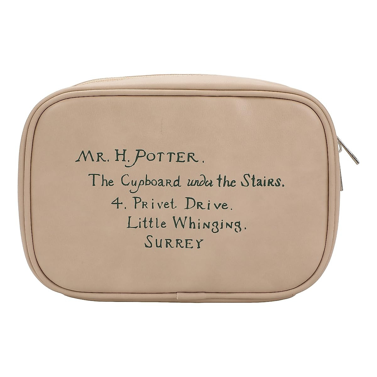 Bioworld Harry Potter Hogwarts Letter Cosmetic And Toiletries Bag