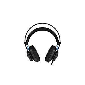 Lenovo Legion H300 Stereo Gaming Headset, Noise-Cancelling Mic, Memory Foam & PU Leather Earcups, Stainless Steel Headband, PC, PS4, Xbox One, Nintendo Switch, Mac, GXD0T69863, Black