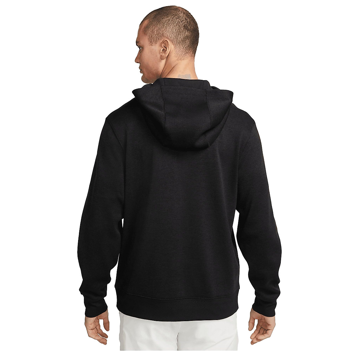 Nike Dri-FIT Men's Golf Hoodie (as1, alpha, m, regular, regular, Dust/White/Dust/Brushed Silver)