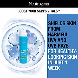 Neutrogena Skin Vitals Regenerating Duo, Visible Repair Regenerating Cream, 1.7 oz, & Hydro Boost SPF 50 Facial Moisturizer, 1.7 fl. oz, Fragrance Free Skincare + Hyaluronic Acid, 2 Items