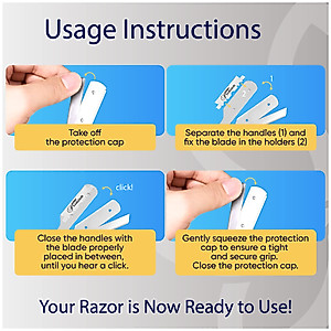 Equinox Fancy Straight Edge Razor - Manual Shaver for Men - Includes 100 Disposable Derby Blades - Wooden Handle - Barber Kit - Straight Razors for Men - Navajas para barbero - retro straight razor