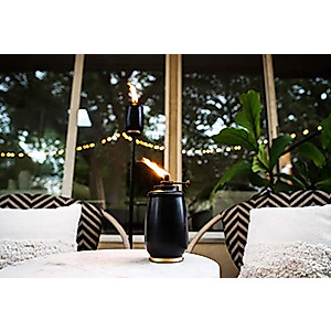 TIKI Brand 1118021 Adjustable Flame Kokomo Metal Torch 65-inch, Black