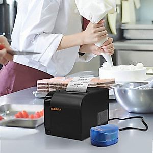 RONGTA Printer Alarm Buzzer, DC 24V External Ticket Beep Speaker 98dB,with Cash Drawer Interface for RONGTA Thermal Pos Receipt Printers(RA01)