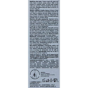 [ Comfort Zone ] Active Pureness Mask, Mattifying Clay Face Mask, Absorb And Minimize The Appearance Of Pores, 2.02 Fl. Oz.