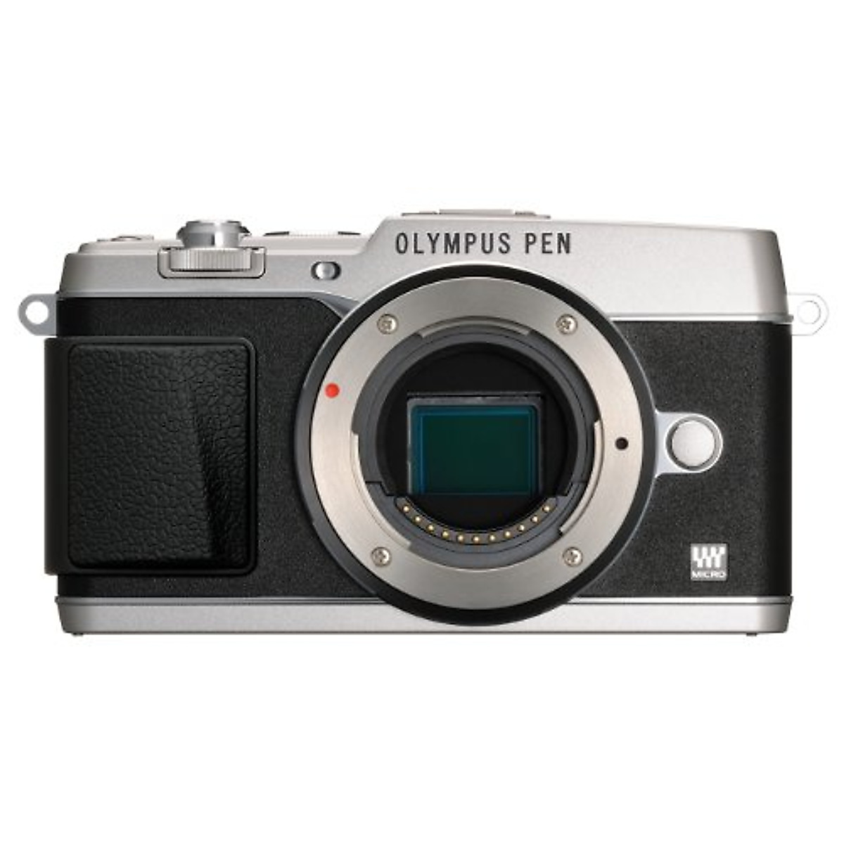 OLYMPUS Micro Four Thirds PEN E-P5 Silver E-P5 BODY SLV - International Version (No Warranty)