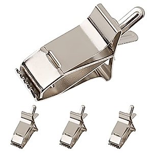 Ipetboom Bird Fruit Clips Bird Cage Food Holder Clips 4pcs Stainless Steel Parrot Fruit Vegetable Clips Bird Cage Feeder Clip for Budgie Parakeet Cockatoo Macaw Cockatiel Conure