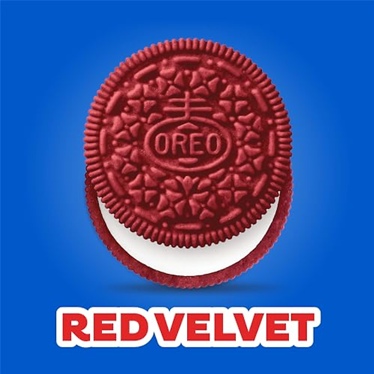 OREO Red Velvet Sandwich Cookies, Limited Edition, 12.2 oz