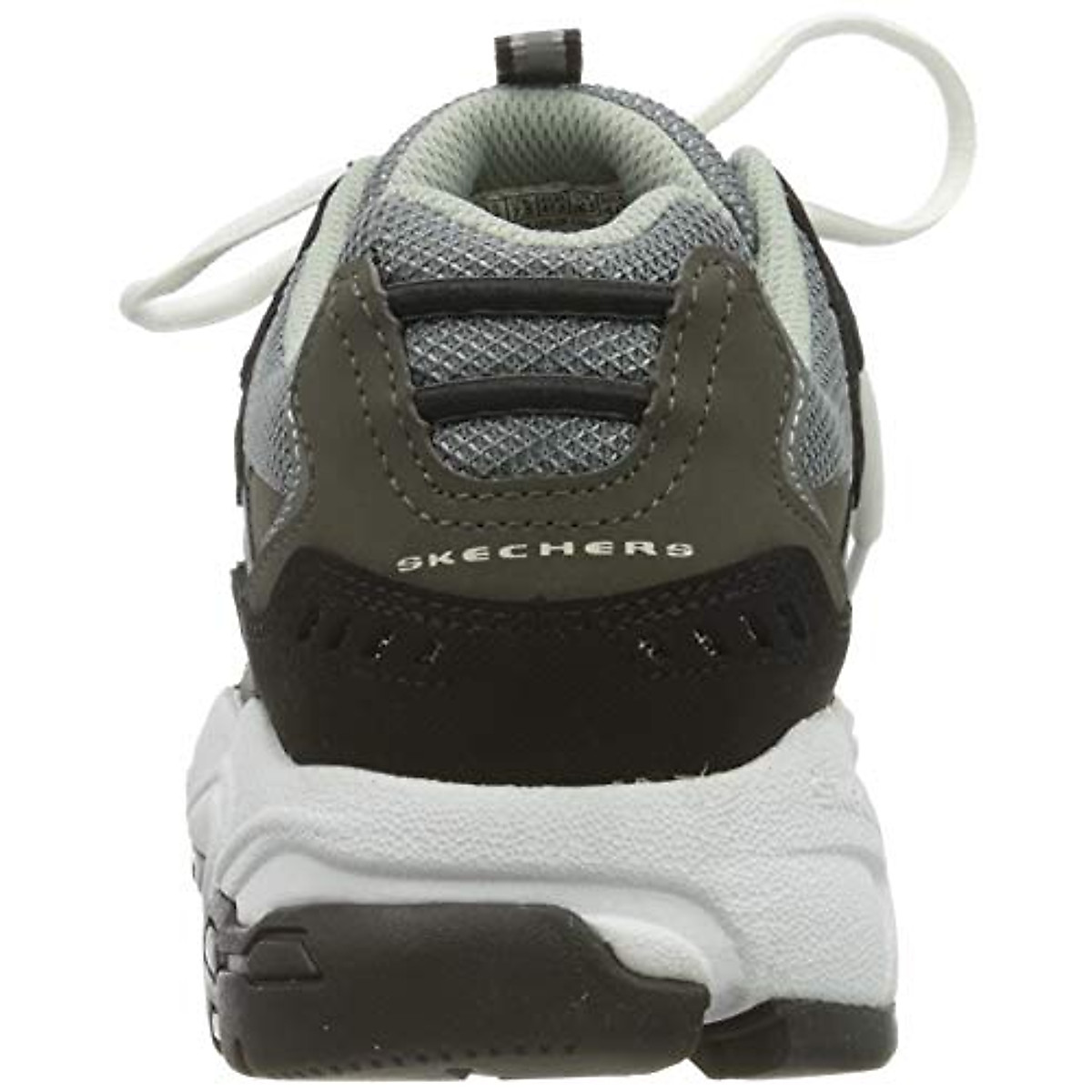 Skechers mens Stamina Nuovo fashion sneakers, Charcoal/Black, 10 Wide US