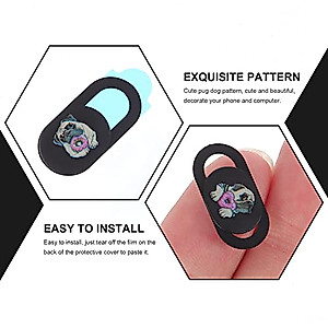 Hemobllo 2Pcs Tablet Notebook Webcam Cover Phone case abs Webcam Cover Anti Peeping Cell Phone Notebook Shield Anti-Peeping Camera Covers Slider Video Camera Computer Camera Covers