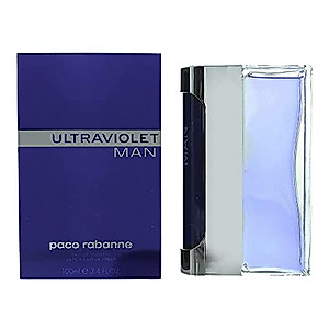 Paco Rabanne Ultraviolet Eau de Toilette Spray for Men, 3.4 oz