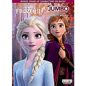 Disney Princess Coloring Book Activity Set for Kids Featuring Disney Princess, Encanto, Moana and Frozen