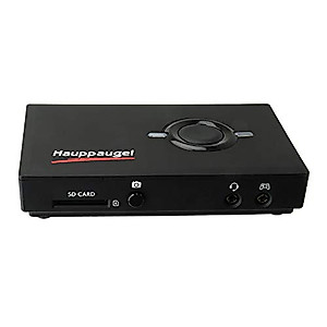 HAUPPAUGE HD PVR Pro 60 HD 4K in/Out 1080P 60fps Capture and Streaming PC Connected and Stand Alone for Zoom Skype YouTube Live and Twitch 1684