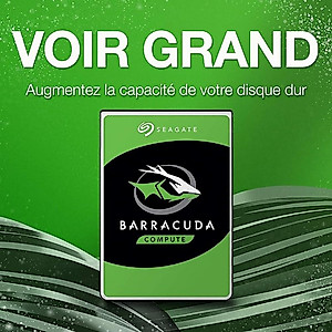 Seagate BarraCuda 2TB Internal Hard Drive HDD – 3.5 Inch SATA 6Gb/s 7200 RPM 256MB Cache – Frustration Free Packaging (ST2000DM008/ST2000DMZ08)