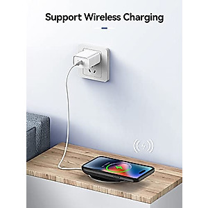 NEWDERY Battery Case for iPhone 14 Pro Max,14 Plus 10000mAh,Qi Wireless Charging,Wired Headset,Sync-Data Supported, Rechargeable Charger Case for iPhone 14/13/12 Pro Max, iPhone 14 Plus 6.7” Black