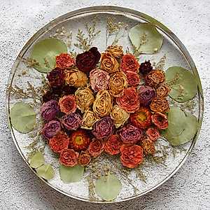 RESINWORLD 14" Round x 2" Deep XL Large Tray Mold, Shiny Silicone Tray Board Table Clock Mold for Epoxy Resin Casting, Floral Preservation Bouquet Resin Mold Home Decor