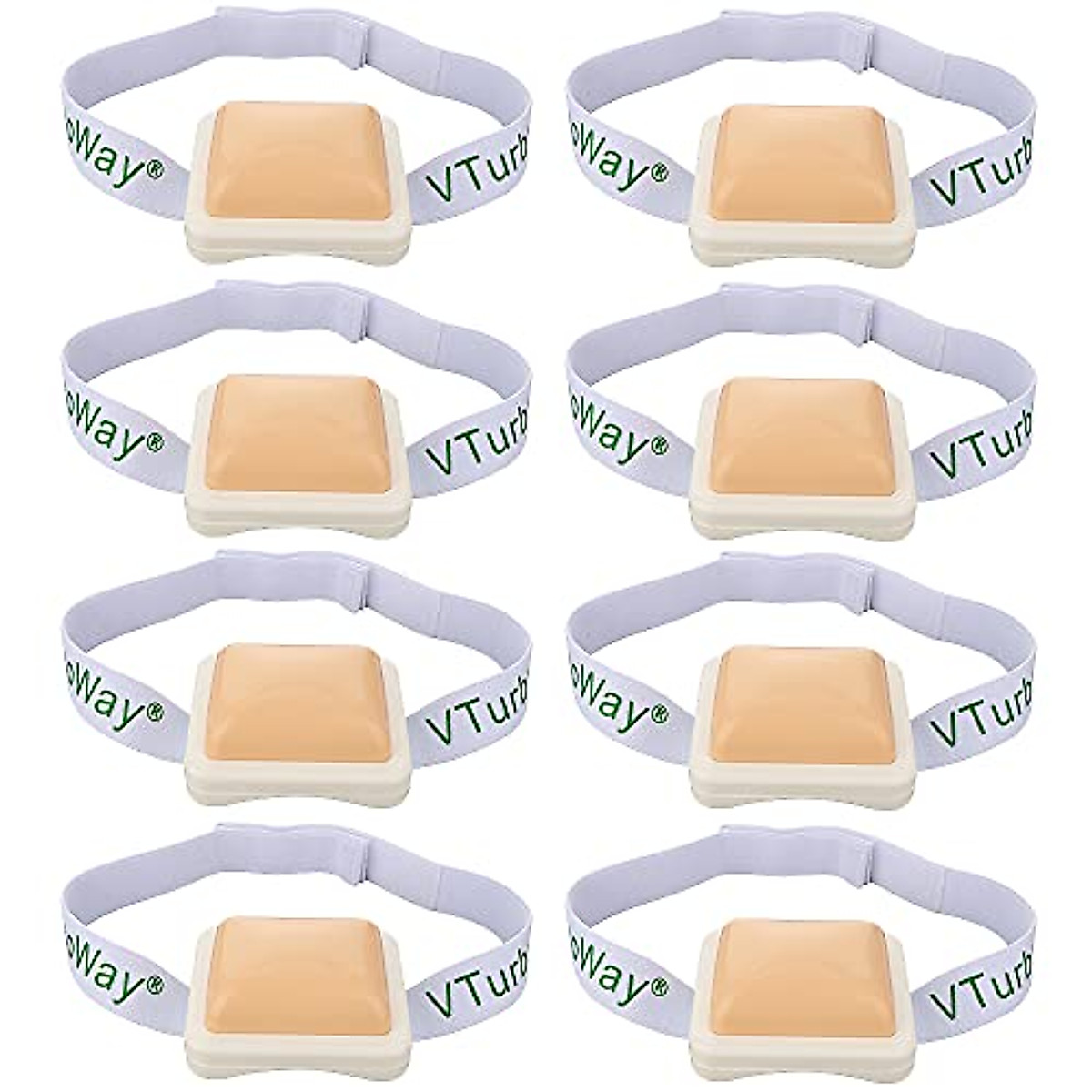 8 Pack Injection Pad-Plastic Intramuscular, Injection Training Pad for Nurse, Medical Students Training Practice Pad