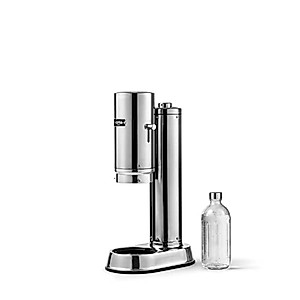 aarke Carbonator Pro Premium Carbonator/Sparkling & Seltzer Water Maker with Glass Bottle - Stainless Steel
