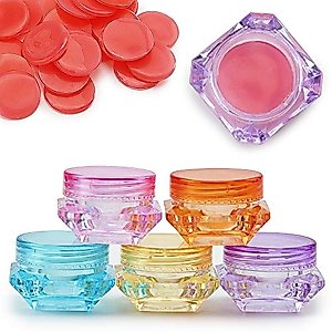 Sonsage DIY Diamond Painting Wax,25 Pieces Glues,Transparent Diamond Wax Storage Case,Gem Jewel Wax Picker Tool Embroidery Supplies for Adult,5D Art Rhinestone Applicator Accessories