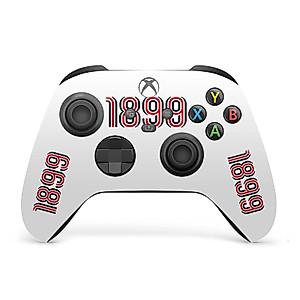 Head Case Designs Officially Licensed AC Milan 1899 Art Matte Vinyl Sticker Gaming Skin Decal Cover Compatible with Xbox Series X Console and Controller Bundle