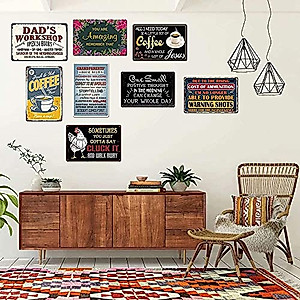 Eeypy Vintage Tin Sign Fruit of The Spirit Peace Kindness Retro Metal Signs,for Garage Family Bar Cafe Room Bathroom Art Wall Decor Poster 8x12 inch