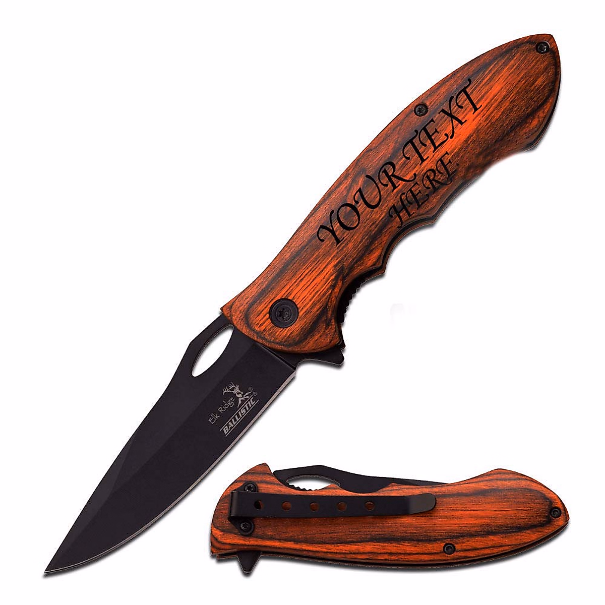 Birsppy Just Customized Personalized M Tech Knife For Groomsman, wedding,Father's Day Gift, Engraved With Your Personalizations, Design Your Own