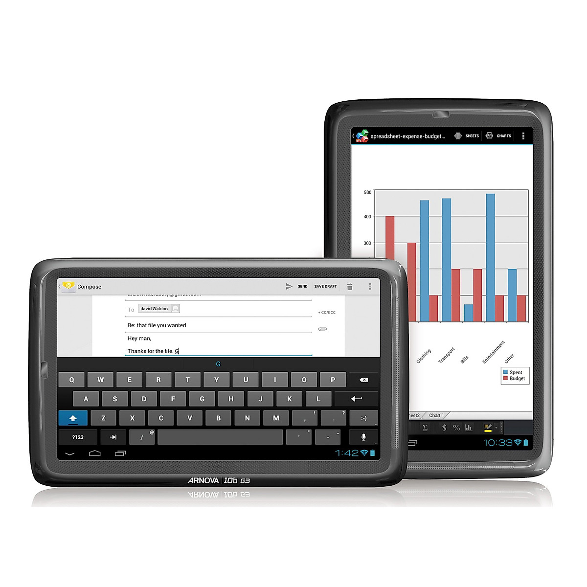 ARNOVA 10b G3 4GB 10-Inch ICS Tablet (Black)