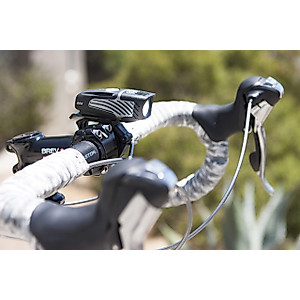 NiteRider Lumina Micro 650 Front Bike Light Sabre 110 Rear Bike Light Combo Pack, Black (7711)