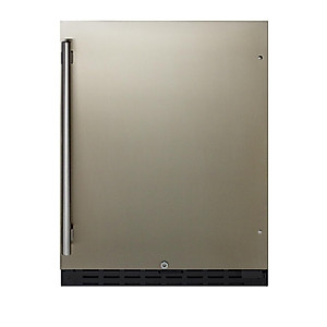 Summit Appliance Summit AL55 Summit AL55 24 Inch Wide 4.2 Cu. Ft. ADA Compliant Compact Refrigerator with Locking Door