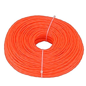 Yitre Trimmer Cord, String Trimmer Line Twist Shape for Garden Lawn Cutters