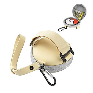 JOYJOM Carrying Case, Silicone Cover Case, Charging Docking Station for Pokemon GO PLUS PLUS +