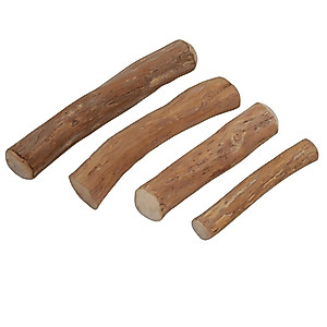 COFFEE CHEW® Coffee Wood Dog Chew - Size Large, Real Coffee Wood Chewable Stick and Durable Dog Toy, 100% Natural and No Chemical Additives, Dental Care and Relieves Stress
