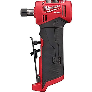 Milwaukee M12 FUEL 12V Lithium-Ion Brushless Cordless 1/4 in. Right Angle Die Grinder (Tool-Only) + Accessory
