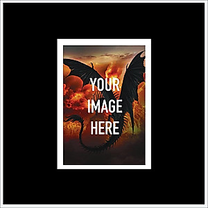 Custom Card Sleeves Border 60ct with Your Design for Gaming Cards Standard Size Magic The Gathering,