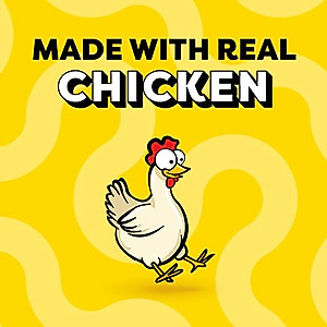 Temptations Creamy Puree with Chicken Lickable, Squeezable Cat Treats, 0.42 Oz Pouches, 16 Count (pack of 1)