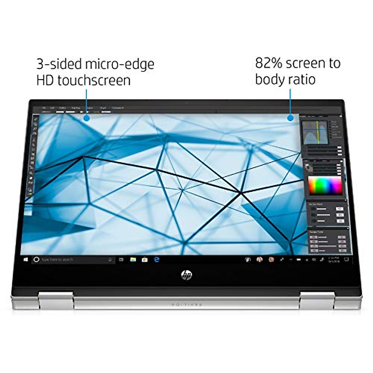 HP 2020 Newest Pavilion X360 2-in-1 Convertible 14" HD Touch-Screen Laptop, 10th Gen Intel Core i3-1005G1, 8GB Ram, 128GB Ssd, Wifi, Webcam, Win 10 S
