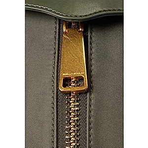 Rebecca Minkoff Nylon Medium Zipped Julian Backpack Olive/Olive One Size