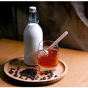 Honey Dipper Wooden Stick- Honey Dipper Honeycomb Stick Honeycomb Spoon Charcuterie Utensils Honey Spoon Honey Server Honey Stirrer Honey Wooden Dipper 3 Inch Wedding Party Gift Craft 20 Pack