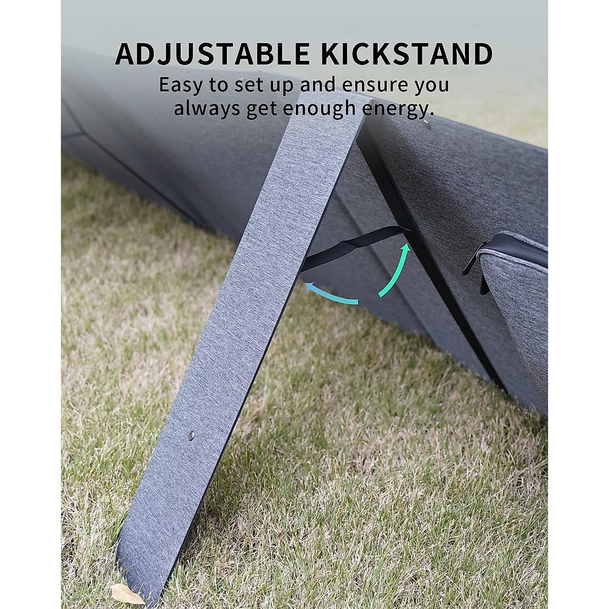 200W Portable Solar Panel for X1500 Power Station, High Efficiency, Foldable Design for Outdoor Adventures, Off-Grid, Emergency