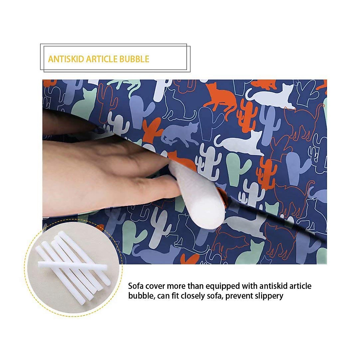 GOSTONG Leopard Print Sofa Cover Cushion Couch Stretch Couch Covers, Sofa Slipcover Furniture Protector for Living Room Universal Sofa Cover for Armchair/Loveseat/Couch/Big Sofa